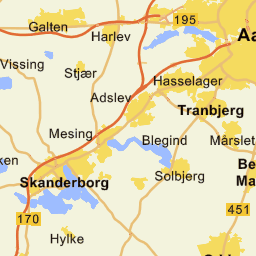 Gartnergården Aarhus - kort på Krak