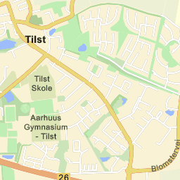 Tilst, Aarhus - kort på Krak