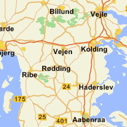 Danmark Kort - kort på Krak